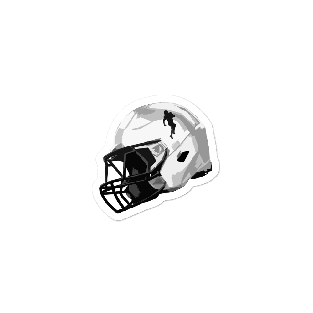 Gradient Helmet Sticker – Footballism